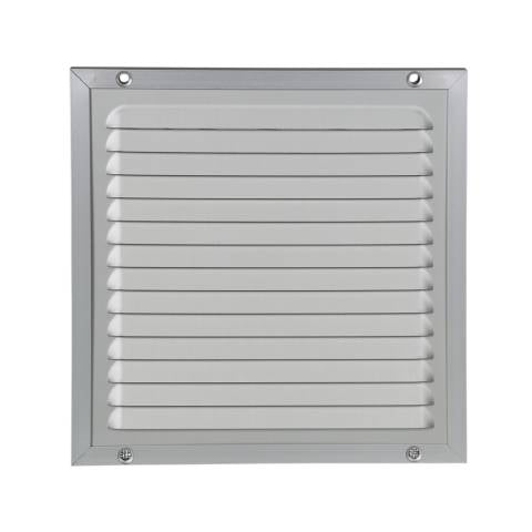 Renson schoepenrooster 437 wit 200x200mm + gaas inox – Sitora